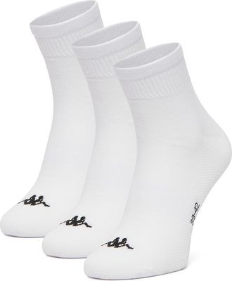 Kappa Lange Socken Kappa CEO_KR_FRESH_SS26 (3-PACK) Wei&szlig;