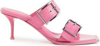Alexander McQueen Mules Punk en cuir