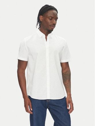 Mustang Jeans Mustang Hemd Berkeley 1016464 Weiß Regular Fit