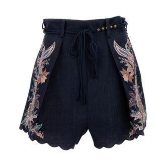Zimmermann Damen, Shorts, Mehrfarbig, MGr&ouml;&szlig;e