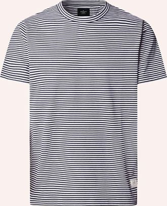 Hackett T-Shirt Heritage H Stripe Tee blau