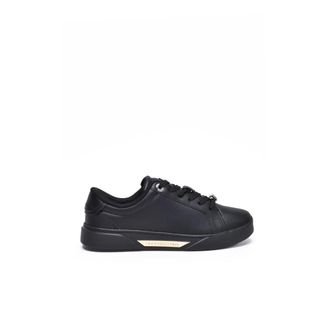 Tommy Hilfiger Femme, Chaussures, Noir, Taille: 42 EU Golden HW Court
