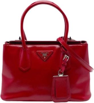 Prada Pre-owned Vintage Satchel - Femme - Pre-owned - Rouge - Taille: ONE Size