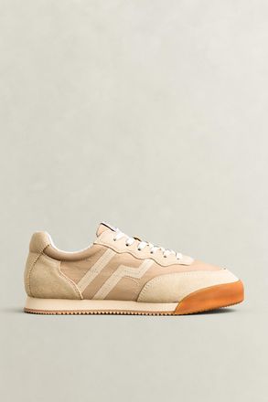 GANT Damen Beylana Sneaker aus Veloursleder (36) CARAMEL BEIGE