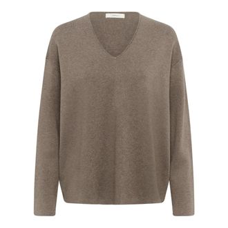 Inwear Maille col V - Femme - Pulls - Gris - Taille: 44 FR