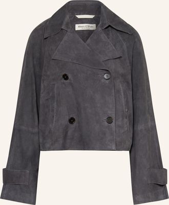 Marc O'Polo Marc Opolo Lederjacke blau