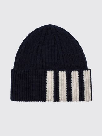 Thom Browne Bonnet en cachemire avec motif 4-Bar