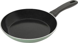 Ballarini Caprera Poêle, 24 cm, Aluminium, Compatible induction, Revêtement antiadhésif en céramique, Fabriqué en Italie, Vert