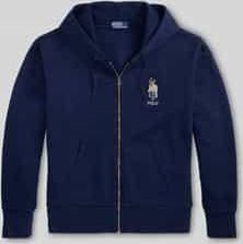 Polo Ralph Lauren Sweatjacke mit gro&szlig;em Logo-Stickmotiv