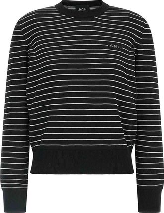 A.P.C. A. P.C. Pull Col Rond - Blanc