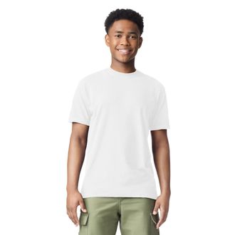 Comfort Colors Herren Schweres Kurzärmeliges, Stil G1717/G1745 T-Shirt, Weiß (1 Stück), XX-Large