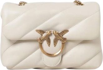 Pinko Pinko, Femme, Sacs, Blanc, Taille: ONE Size Love Puff Mini