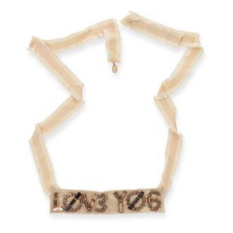 Red Valentino Femme, Accessoires, Beige, Taille: ONE Size Collier Moderne avec Pendentif