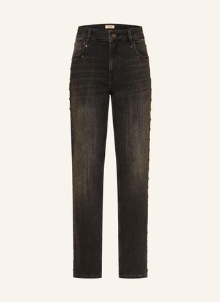Mos Mosh Mos Mosh Straight Jeans Mmrachel Coroni Mit Nieten schwarz