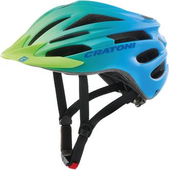 Cratoni Pacer Jr Helmet Gr&uuml;n/Blau Matt M