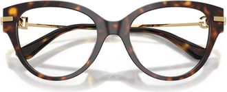 Dolce & Gabbana Femme, Accessoires, Brun, Taille: 53 MM Dg3438 Optical Frame