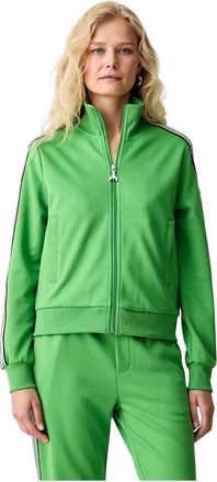 Patrizia Pepe SweaT-shirt zipp&eacute; - Femme - Sweatshirts et sweats &agrave; capuche - Vert - Taille: 36 FR