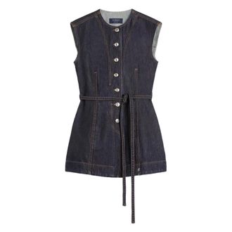 Sportmax Dominio Denim Top - - Tops - Damen - Blau - XS