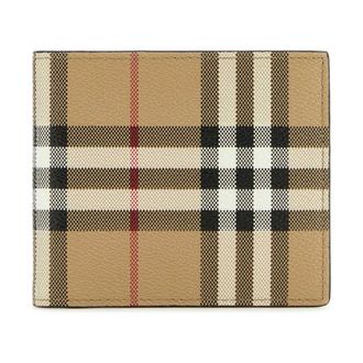 Burberry Homme, Accessoires, Multicolore, Taille: ONE Size Portefeuille en toile imprim&eacute;e