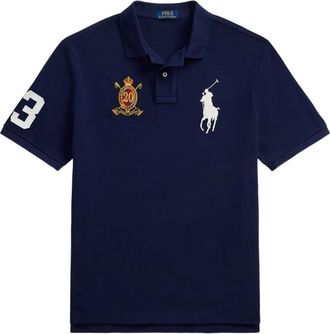 Polo Ralph Lauren polo à logo brodé - Bleu