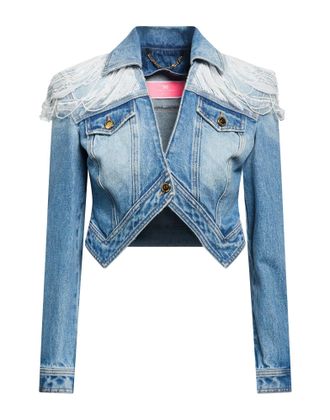 Elisabetta Franchi JACKEN & M&Auml;NTEL - Jeansjacken/M&auml;ntel auf YOOX.COM