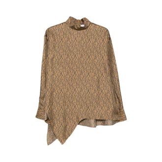 Ferragamo Ferragamo Hemd - - Blouses & Shirts - Damen - Braun - XS