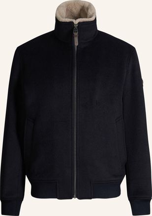 Joop Jacke Milton Mit Abnehmbarem Kunstfell blau