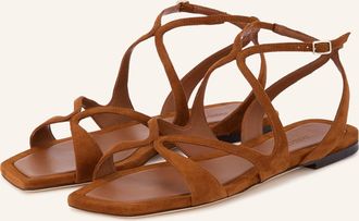 Jimmy Choo London Sandalen Ayla braun
