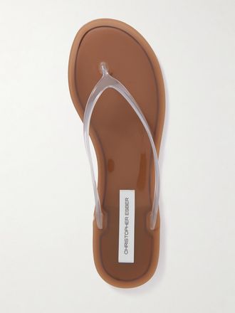 CHRISTOPHER ESBER Jo Zehensandalen Aus Pvc - Neutral
