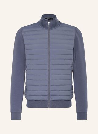 Reiss Reiss Blouson Freddie Im Materialmix blau