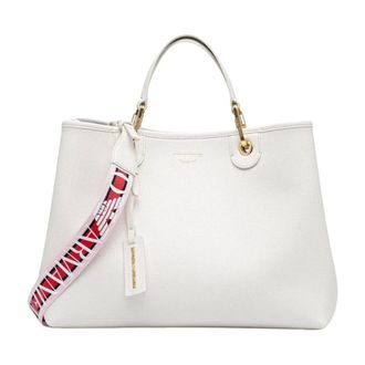 Emporio Armani Femme, Sacs, Blanc, Taille: ONE Size Shoulder Bag