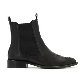 Kazar Klassische Leder Chelsea Stiefel - - Shoes - Damen - Schwarzk - 38 EU