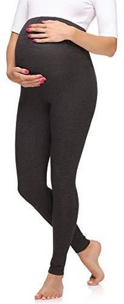 Merry Style Legging Long Grossesse Maternité Tenue Sport Femme MS10-297 (Mélange Foncé, XL)