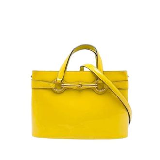 Gucci Sac bandouli&egrave;re Pre-owned - Femme - Pre-owned - Jaune - Taille: ONE Size