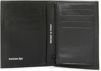 Saison 1865 Porte-carte en cuir