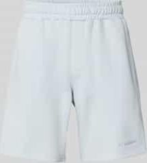 Pegador Relaxed Fit Sweatshorts mit Label-Stitching
