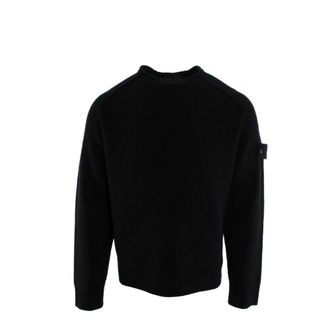 Stone Island Rundhals-Strickware - - Knitwear - Herren - Blau - M