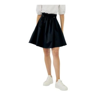 Silvian Heach Drawstring Bag Life Rock - - Skirts - Damen - Schwarzk - XS