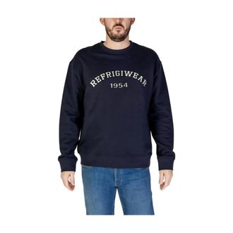 RefrigiWear 1954 Rundhals-Sweatshirt - - Sweatshirts & Hoodies - Herren - Blau - XL