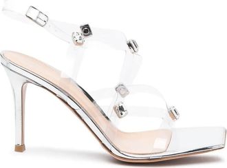 Gianvito Rossi Sandalen - Sandals Grey - Gr. 37,5 (EU) - in Grau - f&uuml;r Damen