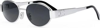 Celine Celine Sonnenbrille Metallic