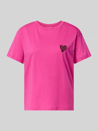 Jake*s Casual Regular Fit T-Shirt mit Motiv-Stitching