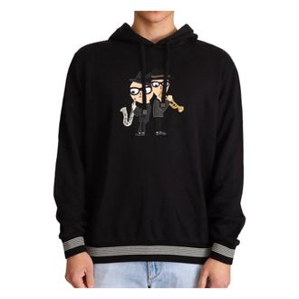 Dolce & Gabbana Herren, Sweatshirts & Hoodies, Schwarzk, SGr&ouml;&szlig;e