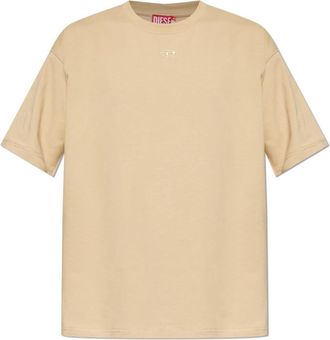 Diesel T-Lucien-Ihbi T-Shirt - - Tops - Herren - Beige - M