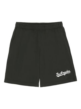 Sporty & Rich short &agrave; imprim&eacute; Los Angeles - Noir