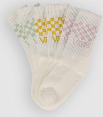 Vans Classic Crew 3Pack Kids Socken dusty gold