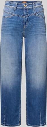 Cambio Barrel Jeans im Used-Look Modell ELIN