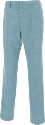 Maison Margiela Homme, Pantalons, Bleu, Taille: M Pantalon de tailleur droit