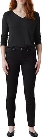 Levi's Classic Skinny Jeans, Soft Black Lse, 33W / 32L Femmes