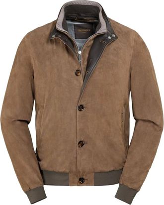 Moorer Homme, Vestes, Brun, Taille: M Blouson Aviateur Bernie-Ur